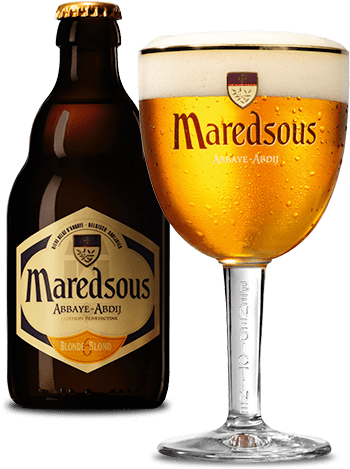 Maredsous Blond Beer Sticker - Maredsous Triple (400x500), Png Download