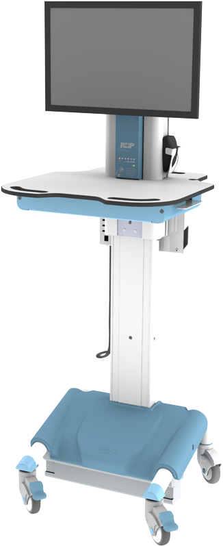 Sensa-life Computer On Wheels - Computer On Wheels Hospital (640x850 ...