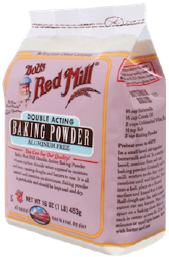 Bob's Red Mill Baking Powder - 16 Oz - Case Of 4 (600x600), Png Download