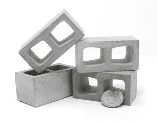 Download 6 Scale Mini Cinder Blocks From Mini Materials Wholesale ...