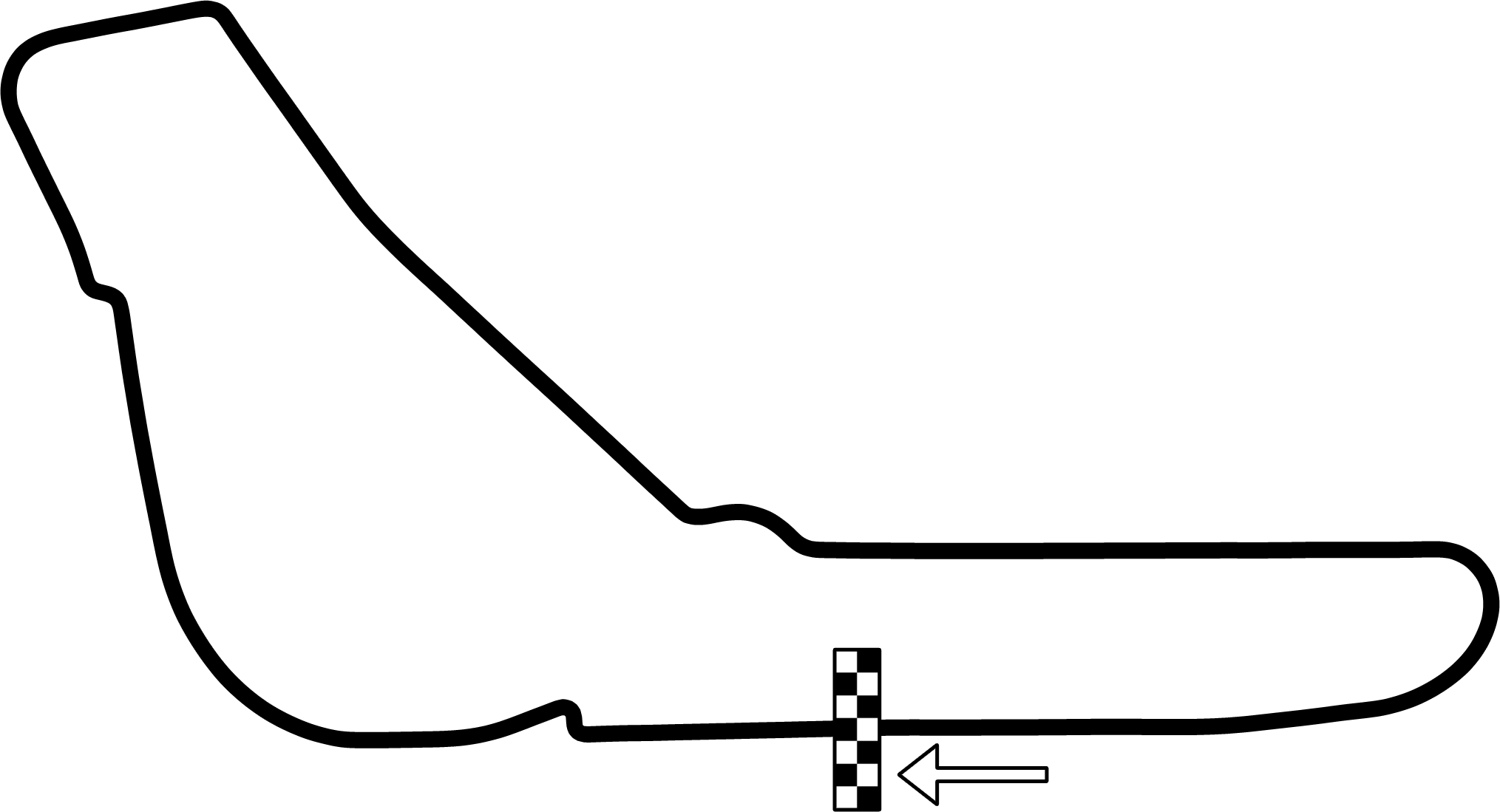 Autodromo Nazionale Monza - Circuito Monza Png (2029x1099), Png Download