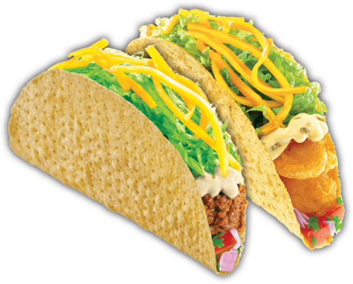 Download Crunchy Taco - Taco Bell | Transparent PNG Download | SeekPNG