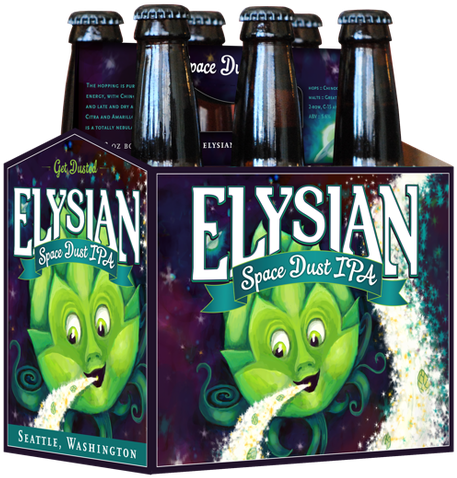 Image - Elysian Space Dust Ipa (500x507), Png Download
