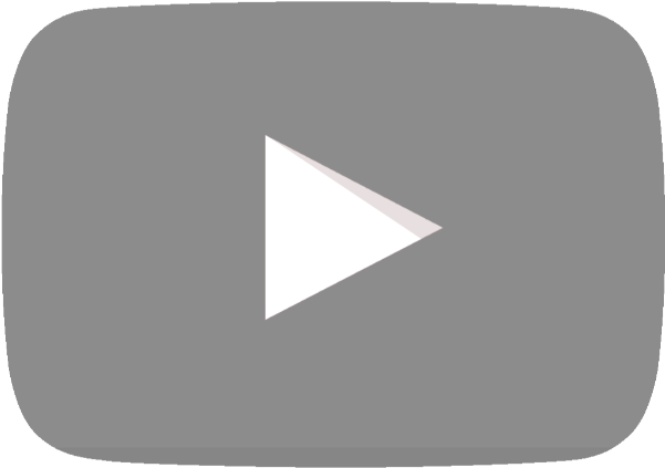 Download Youtube Icon Gray - Youtube Play Button Grey | Transparent PNG ...