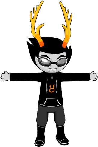 Dammek T-pose - Dammek Hiveswap (500x521), Png Download