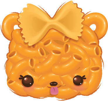 Pasta Num Mac A Roni - Num Noms Pasta (445x430), Png Download