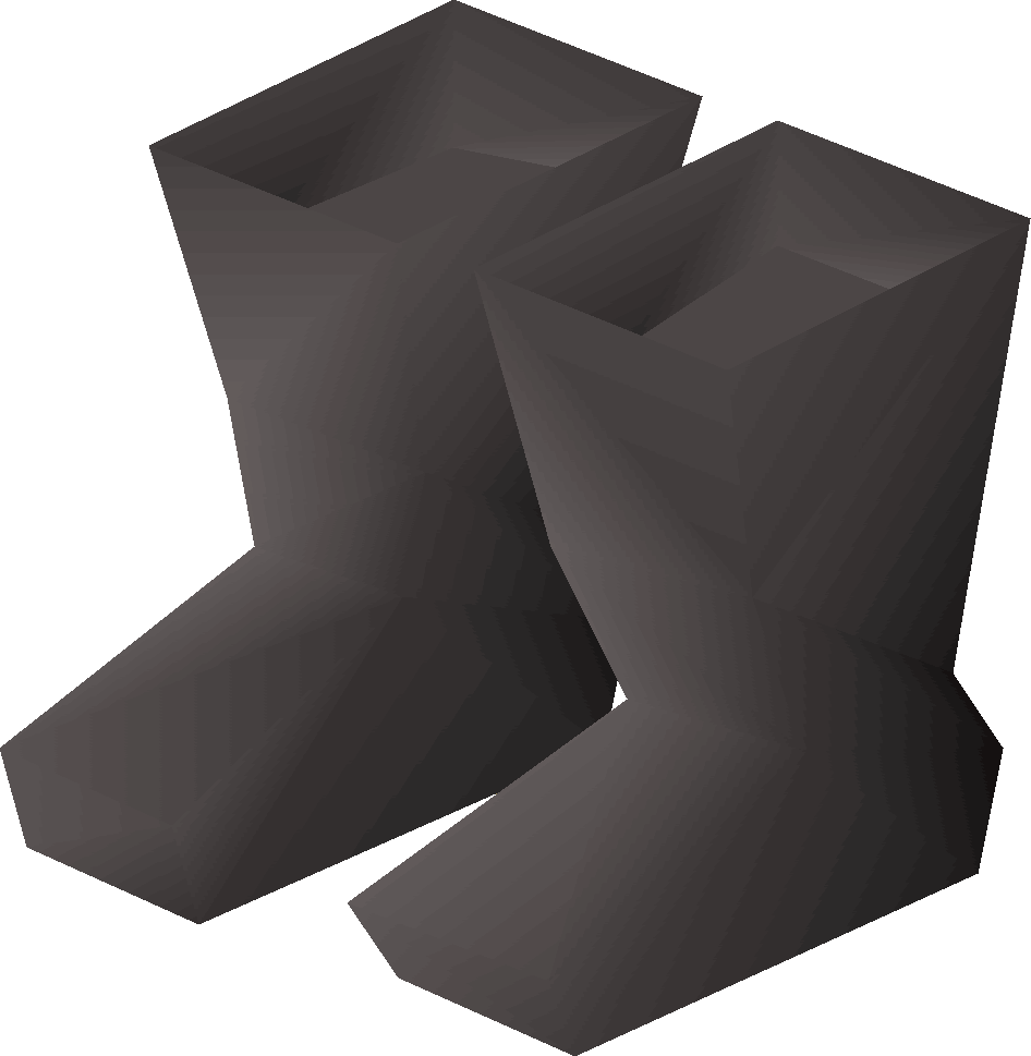 Climbing Boots Detail - Climbing Boots Osrs (946x969), Png Download