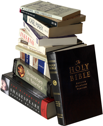 Source - - Small Stack Of Books (443x540), Png Download