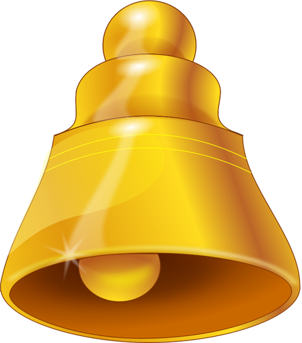 Golden Bell Png Transparent Image - Ghanti Png (441x500), Png Download