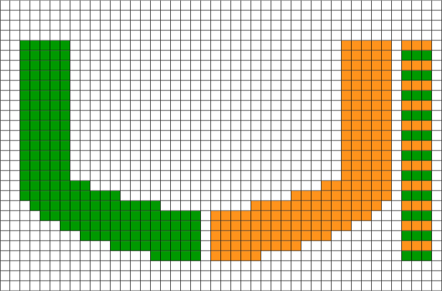 Hurricane Pixel Art (880x581), Png Download