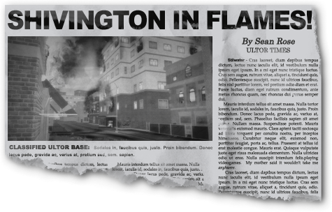 Free Burning Paper Png - White House Burned Down Newspaper (475x304 ...