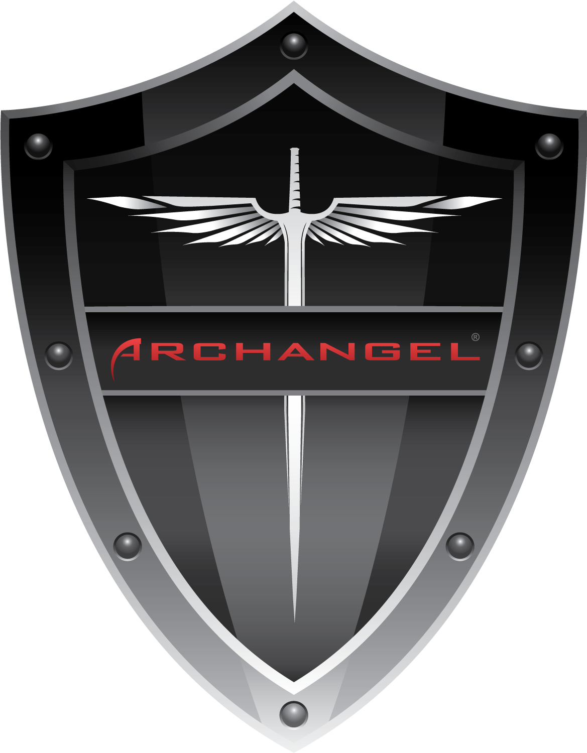 Banner Black And White Download Archangel Logo Zip - Emblem (1169x1500), Png Download
