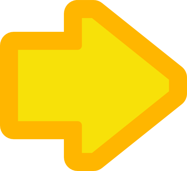 Arrow Clipart Yellow - Yellow Arrow Clip Art (600x548), Png Download