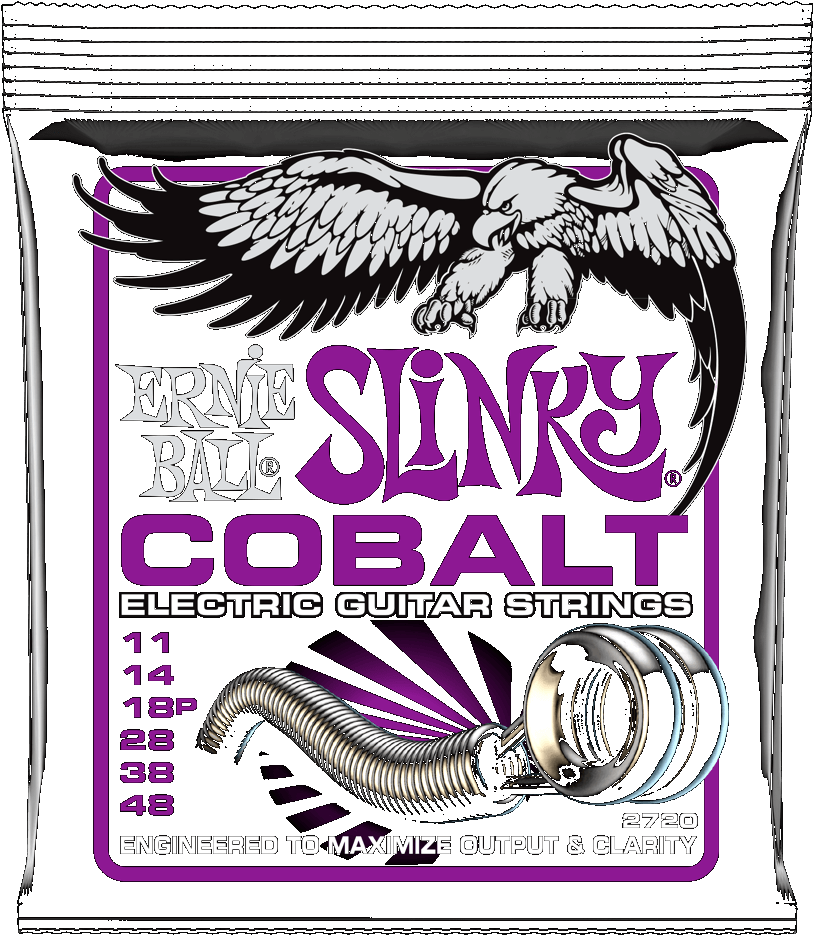 Ernie Ball 2720 Cobalt Power Slinky Electric Strings - Ernie Ball Regular Slinky (1000x1000 ...