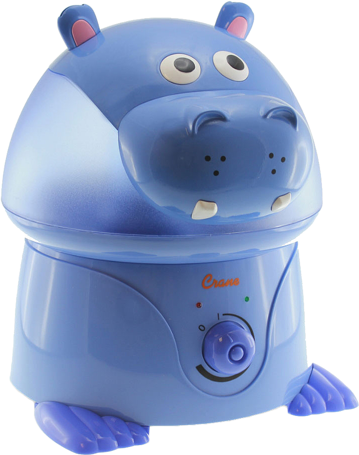 Purple Hippo Cool Mist Humidifier By Crane Usa - Crane Ultrasonic Cool ...