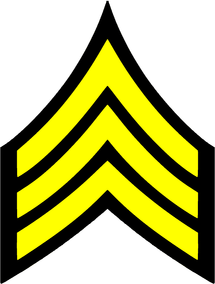 Scso Sergeant - Us Army Ssg Rank (754x995), Png Download
