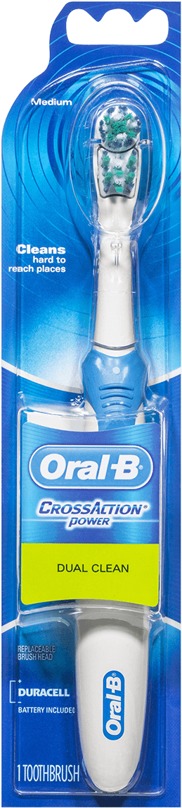 Oral-b Crossaction Power Dual Clean Toothbrush - Oral B Crossaction ...