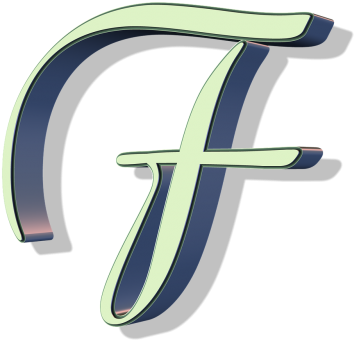 Alphabet Letter I Font Fancy (500x500), Png Download