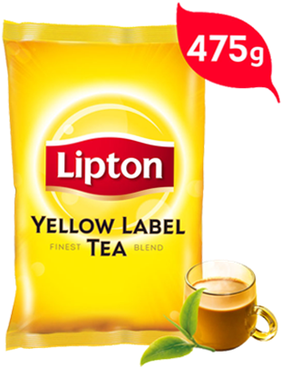 Lipton Yellow Label Tea - Lipton Tea Bag Png (335x450), Png Download