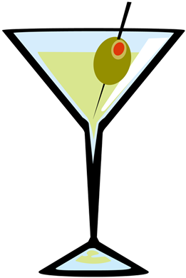 Dirty Martini - Dirty Martini Oval Sticker (400x400), Png Download