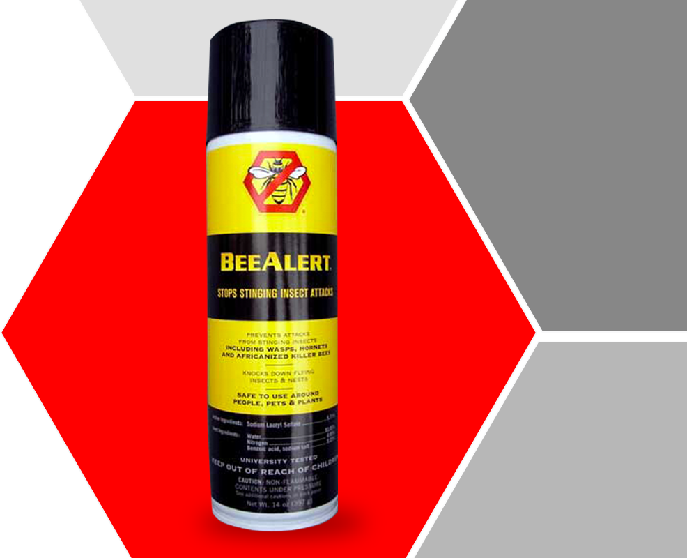 Beealert Aerosol Spray - Beealert Aerosol Spray (1) (986x800), Png Download