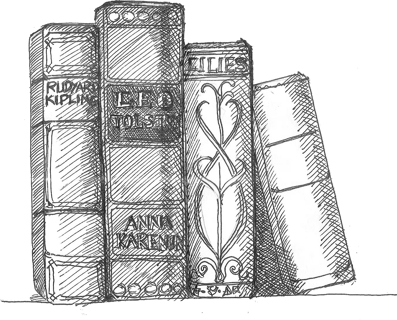 Download Sketch Of Books | Transparent PNG Download | SeekPNG