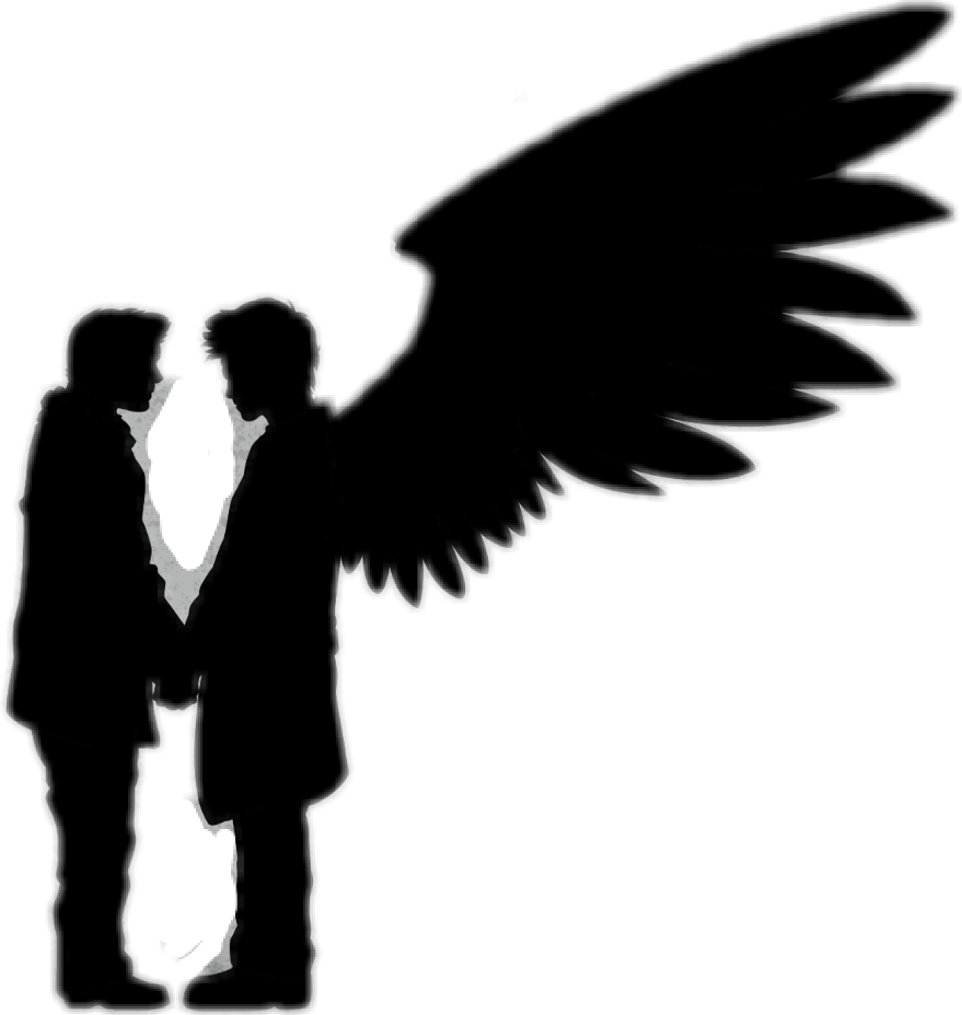 Banner Transparent Library Castiel Transparent Outline - Dean And ...