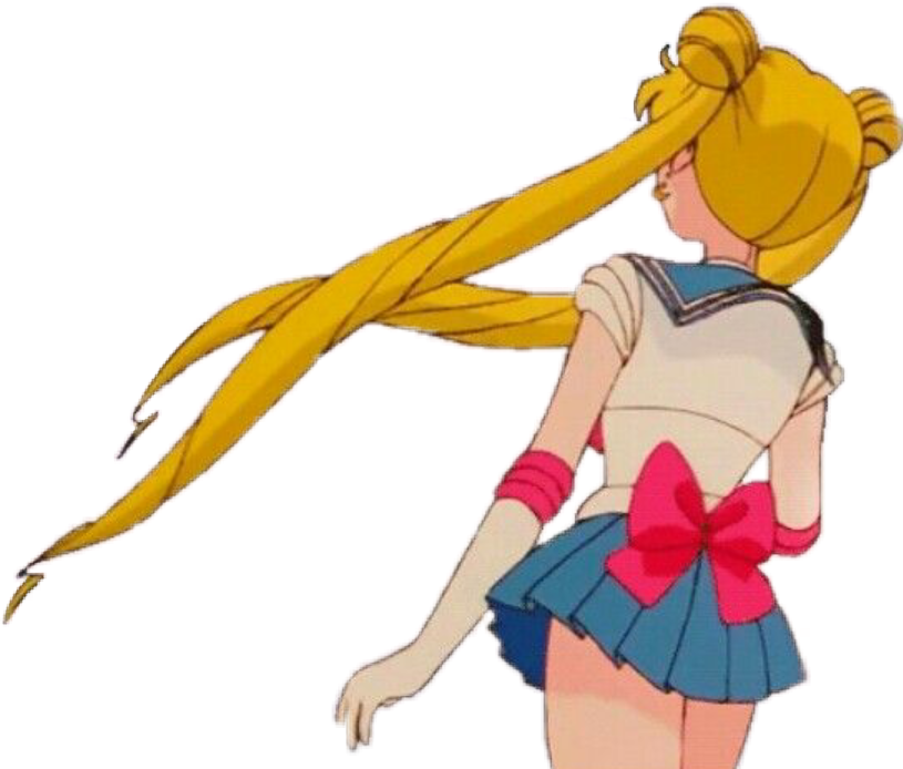 Sailormoon Sticker - Sailor Moon Transparent (815x694), Png Download