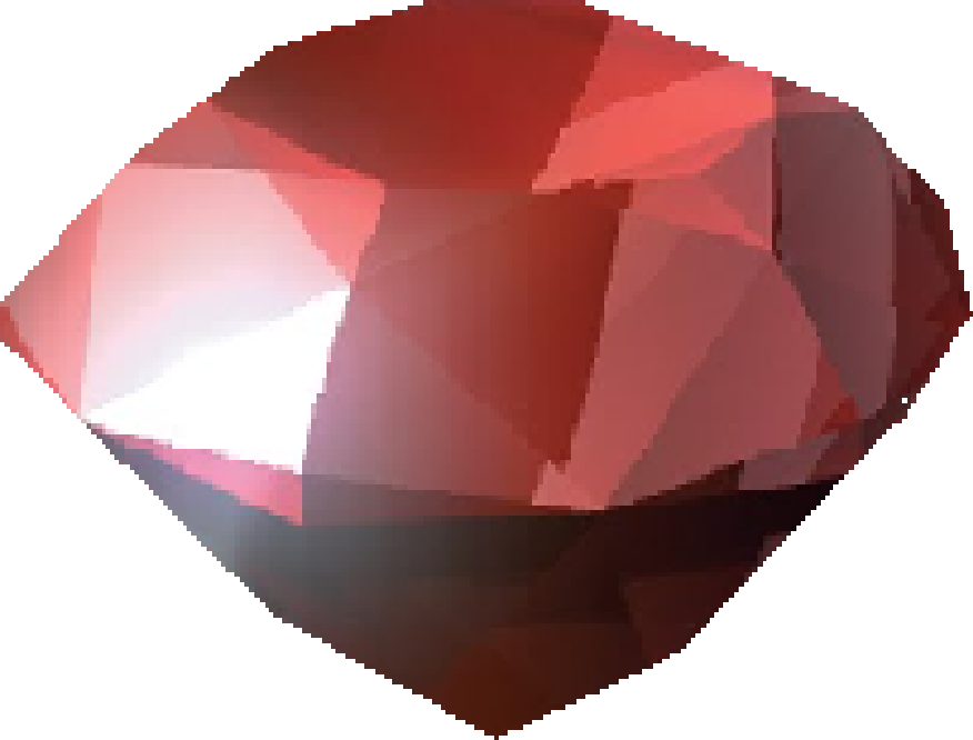 Red Gem - Wiki (876x666), Png Download