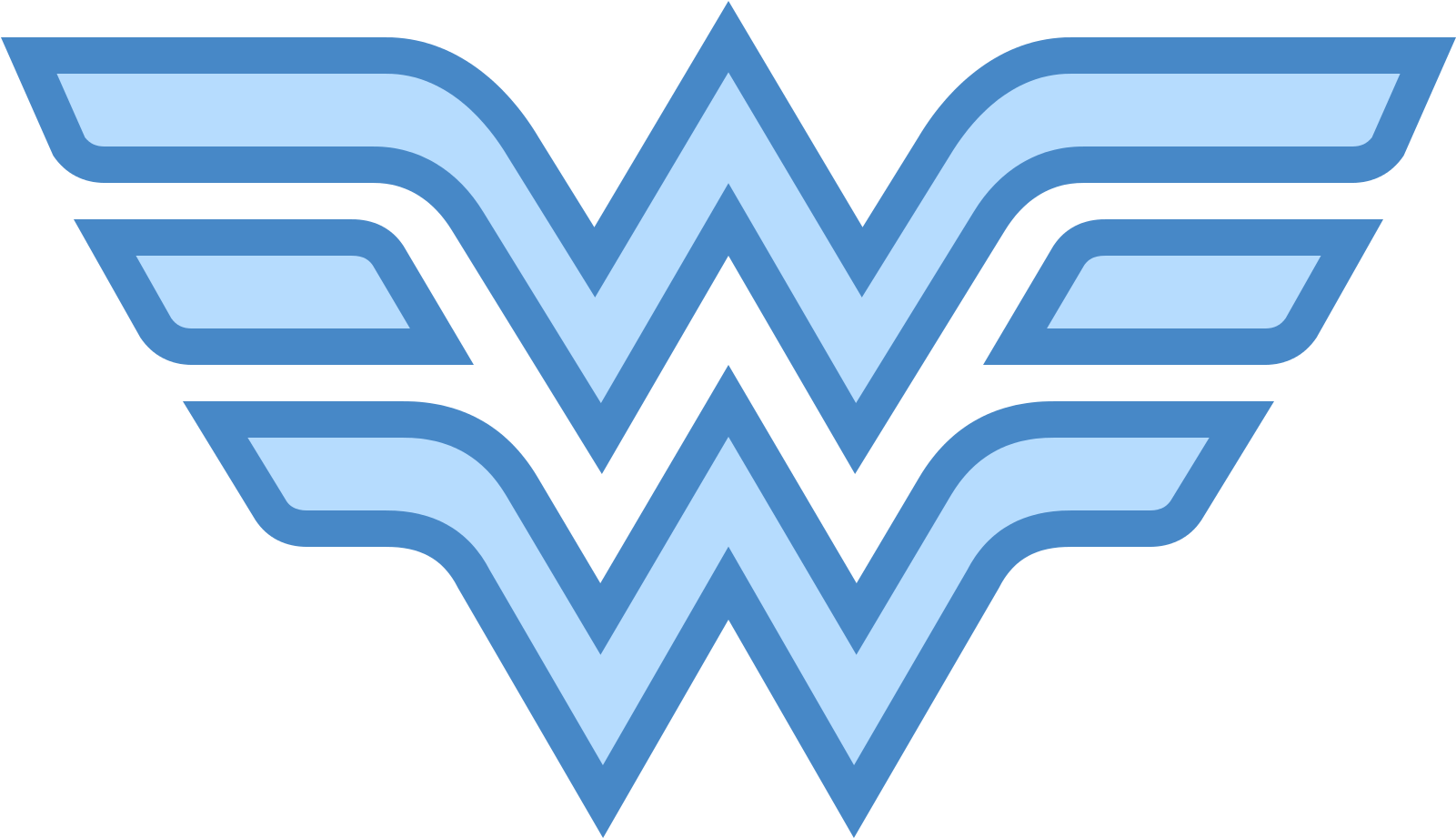 Wonder Woman Icon - Logo De Wonder Woman (1600x1600), Png Download