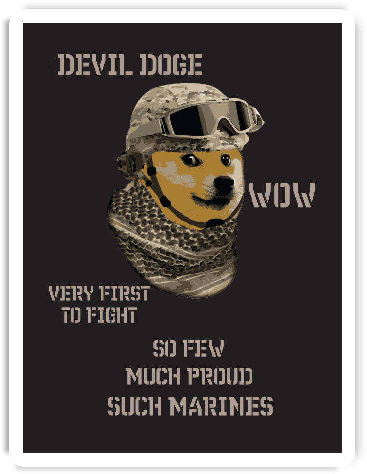 Home / Teelaunch - Devil Doge - 4oj - Premium Mens Shirt / Black / 2xl ...