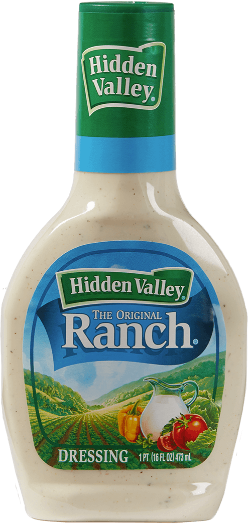 Everything - - Hidden Valley Ranch (500x1045), Png Download