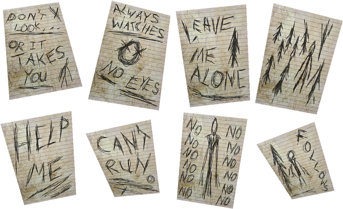 Slender Pages By Jailboticus-d5caix6 - Slender Noods (1134x705), Png ...