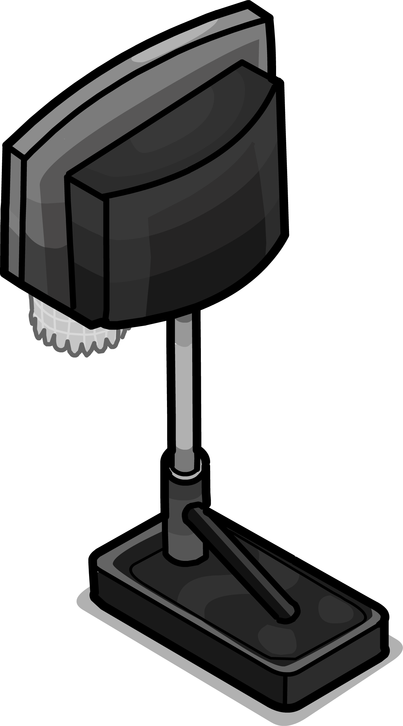 Basketball Hoop Sprite 006 - Basketball (1308x2357), Png Download