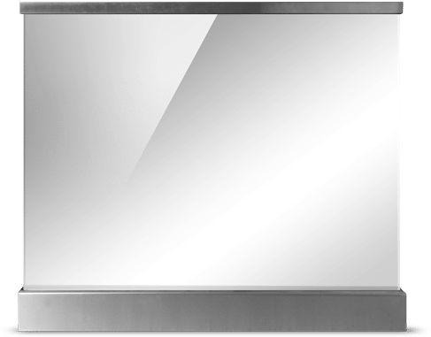Download Frameless Glass Guards - Led-backlit Lcd Display | Transparent ...