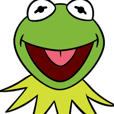 Easy To Draw Kermit (380x380), Png Download