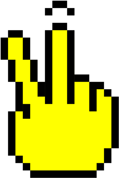 Computer Mouse Pointer Cursor Computer Icons User Interface - Hand ...