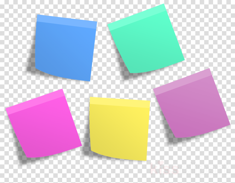 Sticky Notes Png Clipart Post-it Note Adhesive Tape - Post It Notes ...