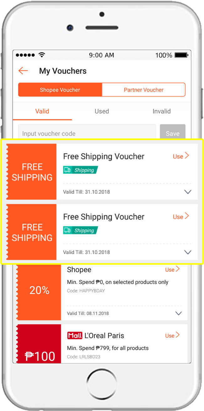 Click Here To Know What Is A Free Shipping Voucher - Portable Network ...