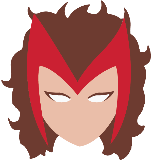 Scarlet Witch Logo Png - Scarlet Witch Logo Marvel (718x718), Png Download