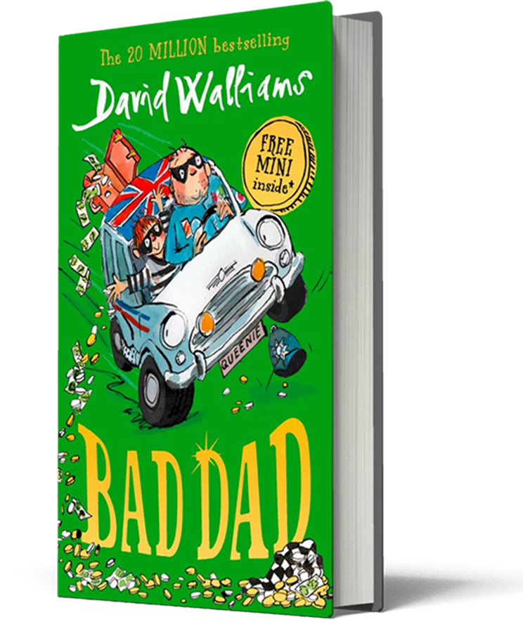 Bad Dad - David Walliams Bad Dad Book (744x885), Png Download