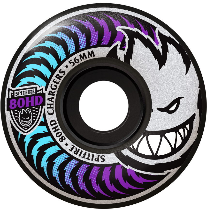 Spitfire 56mm Icy Fade 80hd Charger Wheels - Spitfire 80hd (900x900 ...