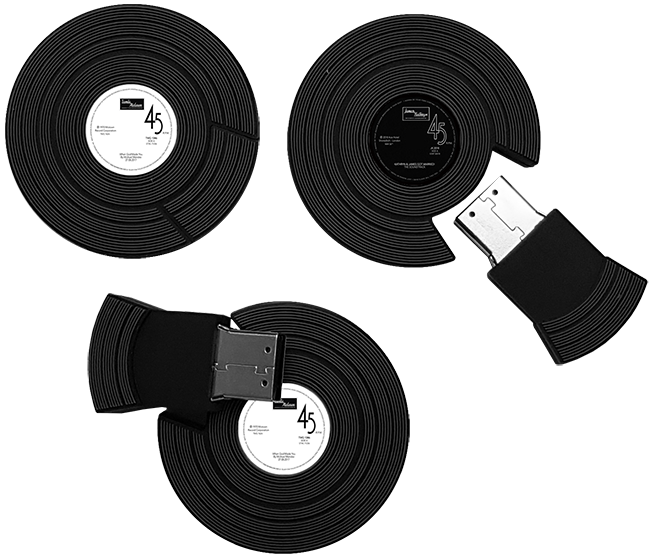 Vinyl Record Usb Drives - Usb Flash Drive (650x556), Png Download