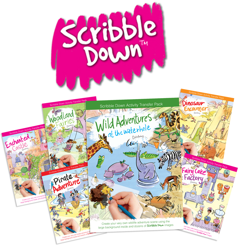 Scribble Down Wild Adventures Transfer Activity Packs (767x789), Png ...