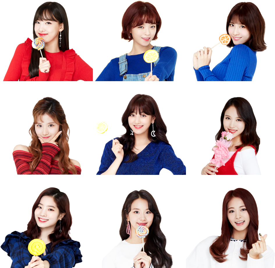 Event01 Character Char - Twice Sudden Attack (960x960), Png Download