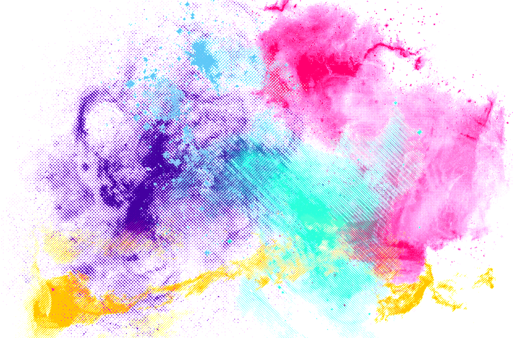 Download Watercolor Paint Rendering Transparent Decorative - Colorful ...