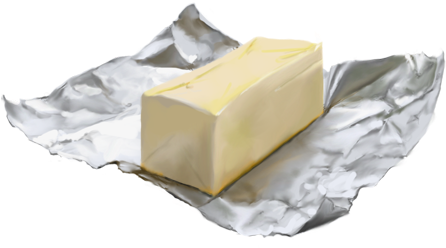 Stick Of Butter Png - Birthday Butter (500x500), Png Download