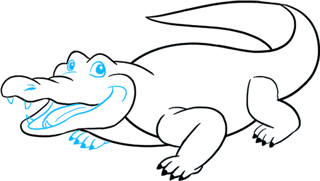 Download How To Draw Alligator - Drawing | Transparent PNG Download ...