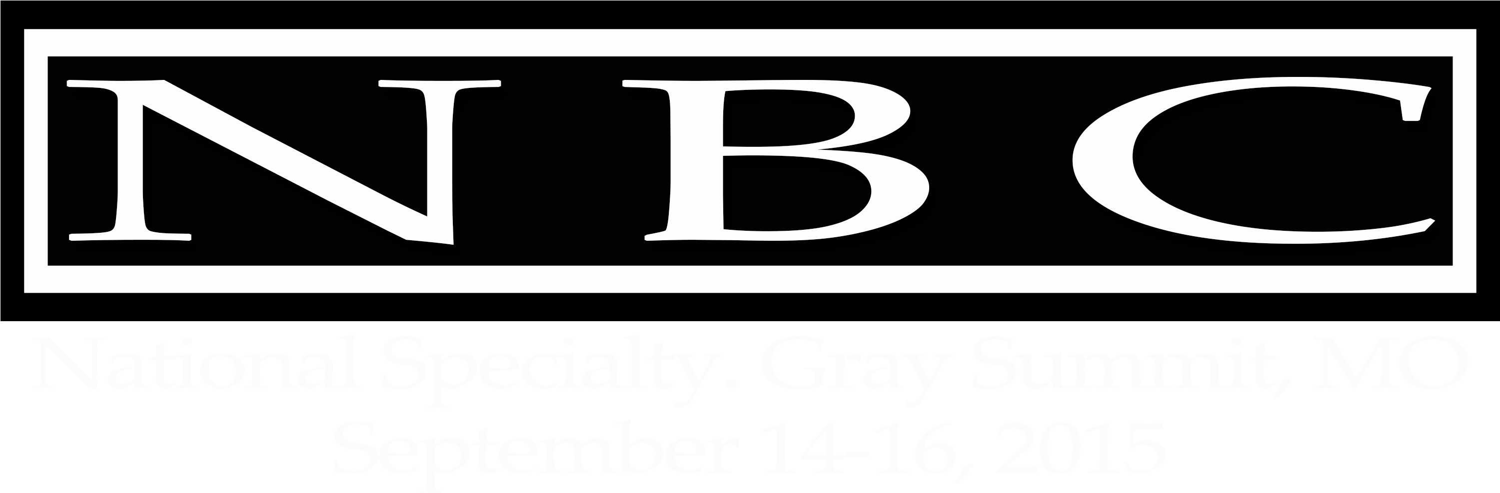 Nbc Banner Logo - Graphic Design (3000x1000), Png Download