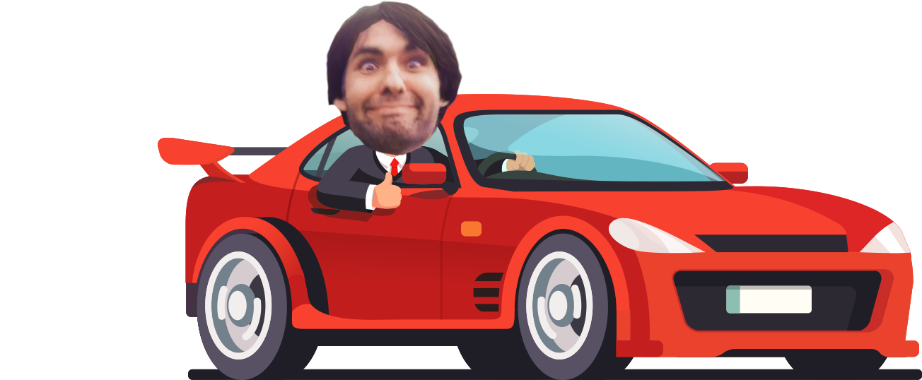 Weekly Events - Animated Gif Moving Car (1304x538), Png Download